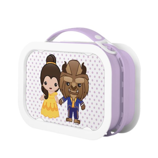 Beauty and the Beast Emoji Lunch Box | Zazzle