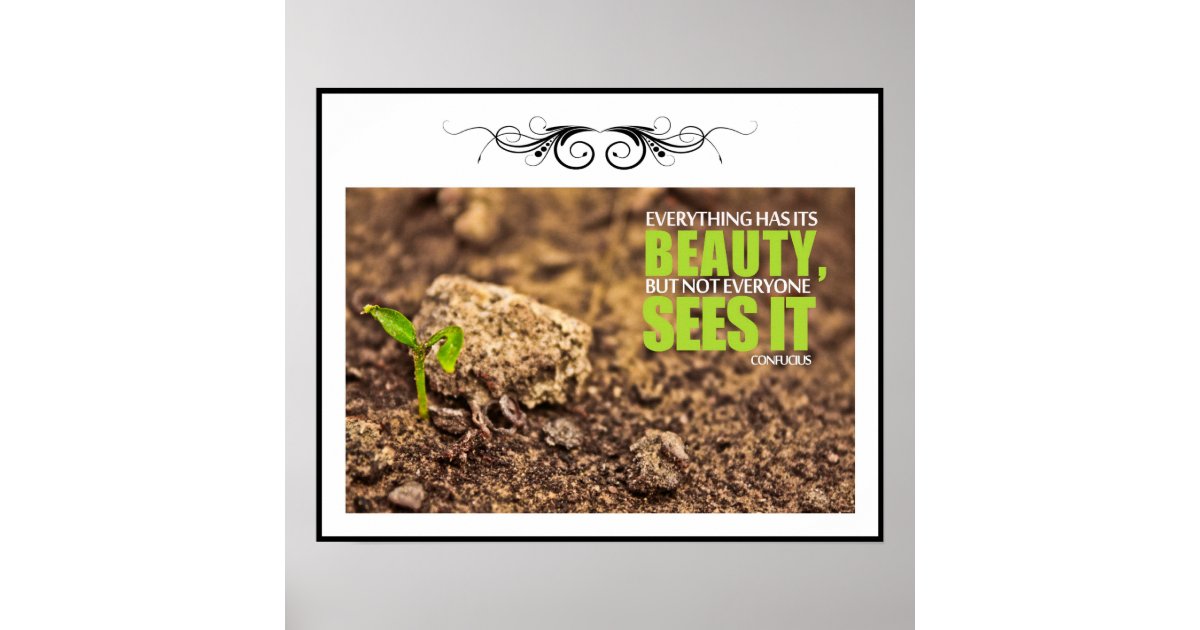 Beauty Custom Poster | Zazzle