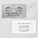 Beauty Eye Lashes | Glitter Sparkle Background Business Card | Zazzle