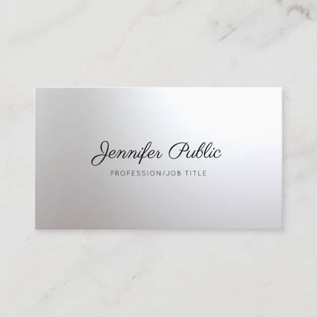 Beauty Hair Salon Cosmetologist Handwritten Script Business Card | Zazzle