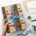 Beauty Makeup Holiday Wrapping Paper | Zazzle