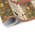 Beauty Makeup Holiday Wrapping Paper | Zazzle