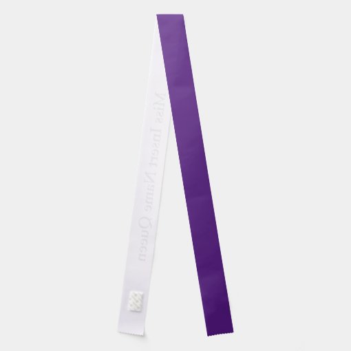 Beauty Queen pageant purple white crown year Sash | Zazzle