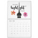Beauty Salon Hairdresser Hairstylist Calendar | Zazzle