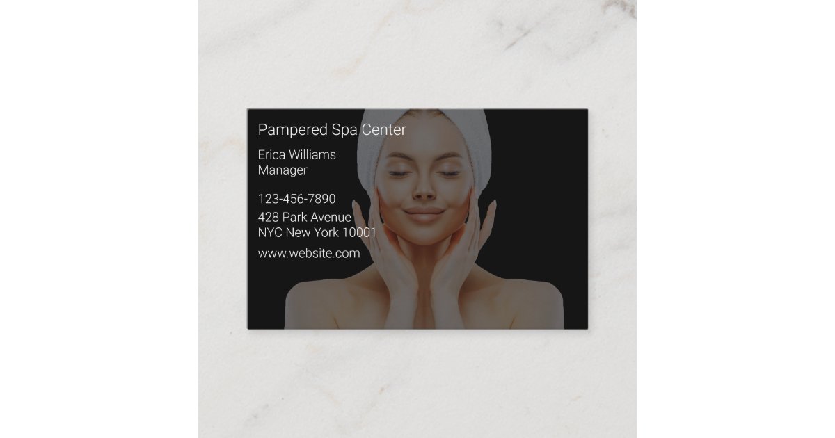 Beauty Skin Care Business Cards | Zazzle