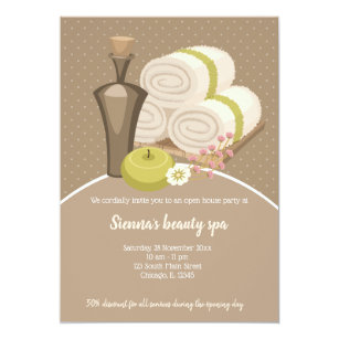 Beauty Salon Grand Opening Invitations | Zazzle