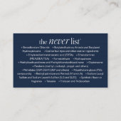Beautycounter Business Cards, The Never List Cards | Zazzle