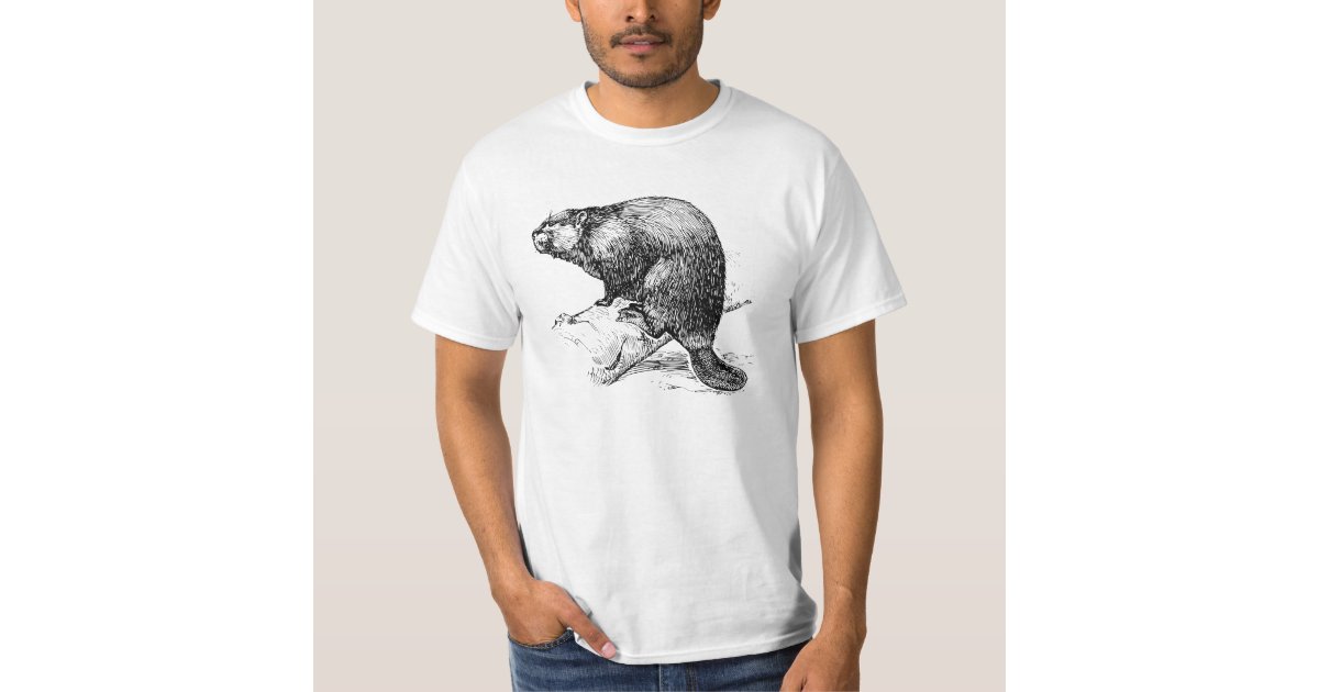 Beaver #1 T-Shirt | Zazzle