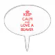 Beaver Cake Topper | Zazzle