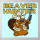 Beaver Hunter Poster | Zazzle