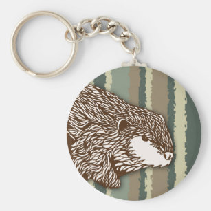 Beaver Keychains - No Minimum Quantity | Zazzle