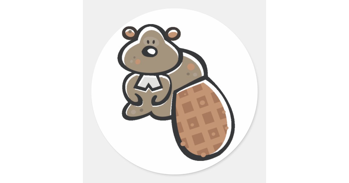 Beaver Stickers | Zazzle