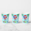 Bebe Boricua Puerto Rican Baby Shower Blue Paper Cups | Zazzle