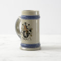 Becker Family Crest Beer Stein | Zazzle