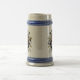 Becker Family Crest Beer Stein | Zazzle