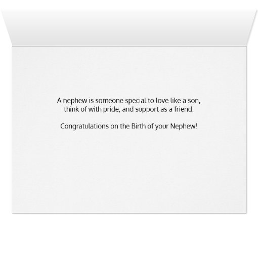 Becoming an Uncle Congratulations Blue Dots Nephew | Zazzle