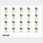 Bee Baby Stroller Stickers | Zazzle