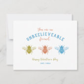 Bee Best Friend Valentine's Day Holiday Card | Zazzle