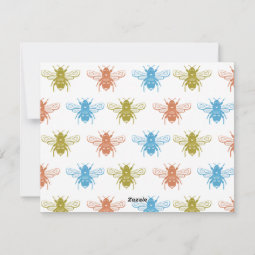 Bee Best Friend Valentine's Day Holiday Card | Zazzle