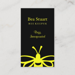 Bee Business Card | Zazzle