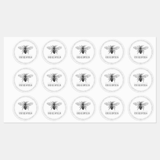 Bee Business Labels | Zazzle.com