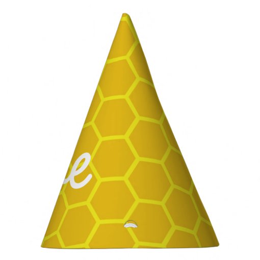 Bee Day 1st Birthday Party Hats | Zazzle