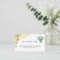 Bee floral - Custom Text Enclosure Card | Zazzle
