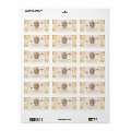 Bee Hive Beekeeper Watercolor Label | Zazzle
