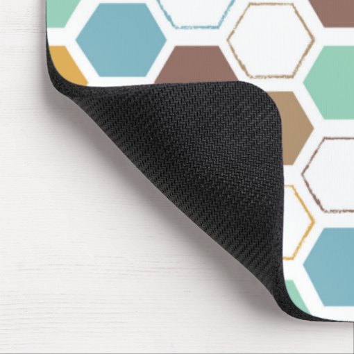 Bee Hive Module Pattern Mouse Pad | Zazzle