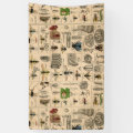 Bee Insect Bug Wasp Natural Nature Bees Painting Banner | Zazzle
