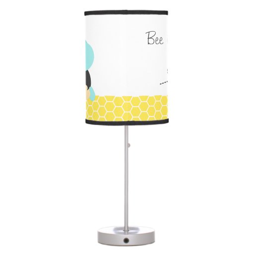 Bee is for Baby, Cute Bumble Bee Table Lamp | Zazzle