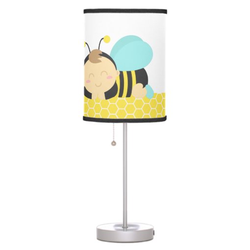 Bee is for Baby, Cute Bumble Bee Table Lamp | Zazzle