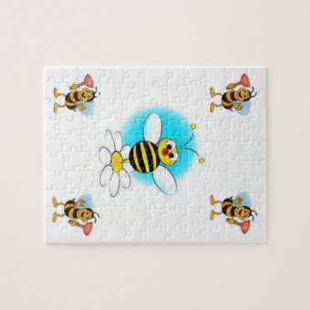 Bee Jigsaw Puzzle | Zazzle