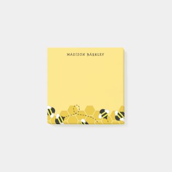 Bee Kid's Cute Beehive Post-it Notes | Zazzle