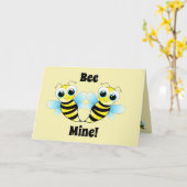 BEE Mine - Valentine's Day Card | Zazzle