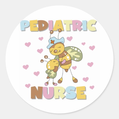 Pediatric Nursing Stickers | Zazzle