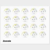 Bee Pop it When she pops Classic Round Sticker | Zazzle