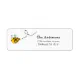 Bee Return Address Label | Zazzle