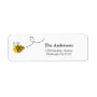 Bee Return Address Label | Zazzle
