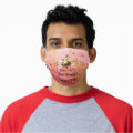 Bee safe Bee smart Bee kind Adult Cloth Face Mask | Zazzle