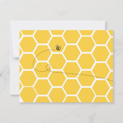 Bee Stationery Set Note Card | Zazzle