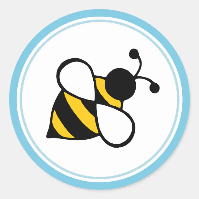 Bee Stickers | Zazzle
