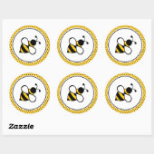 Bee Stickers | Zazzle