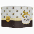 Bee Sweet Recipe Binder | Zazzle