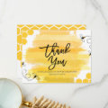 Bee Thank You Card | Zazzle