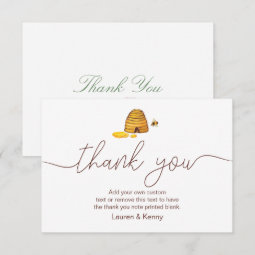 Bee Themed Thank You Cards | Zazzle