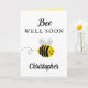 Bee Well Soon Card | Zazzle