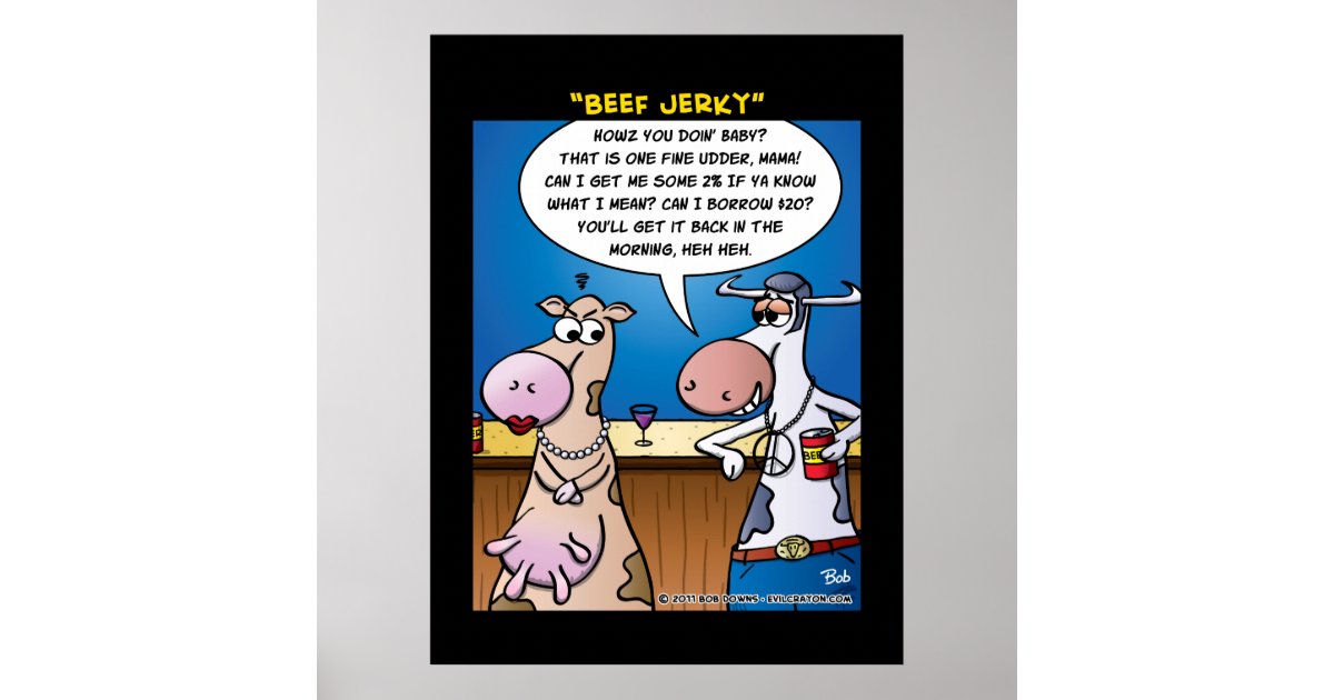 "Beef Jerky" Poster | Zazzle
