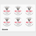 Beef Jerky Product Label Sticker | Zazzle