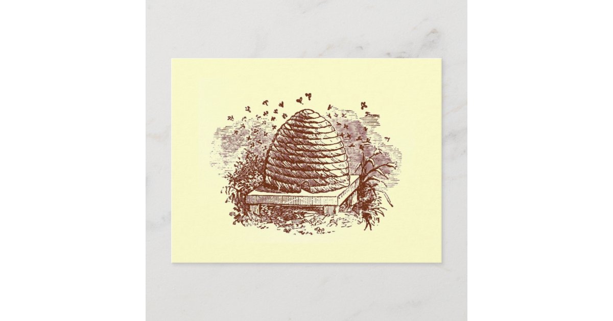 Beehive Postcard | Zazzle
